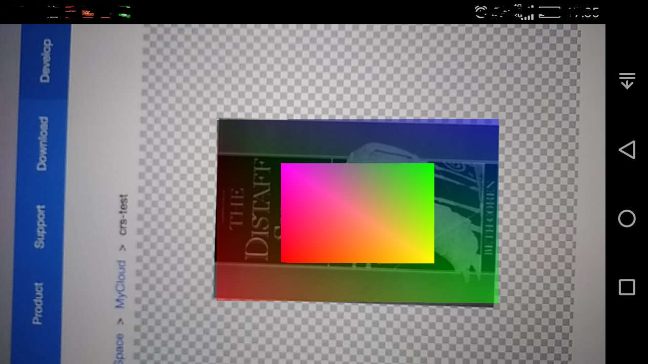 快速入门之Hello World — EasyAR CRS 文档